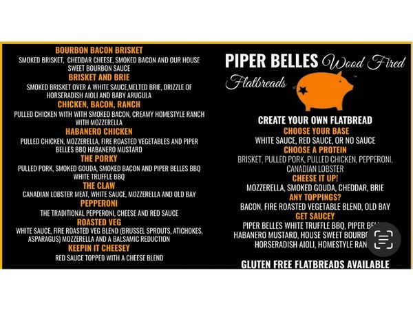 Piper Belles BBQ & Wood Fired Flatbreads