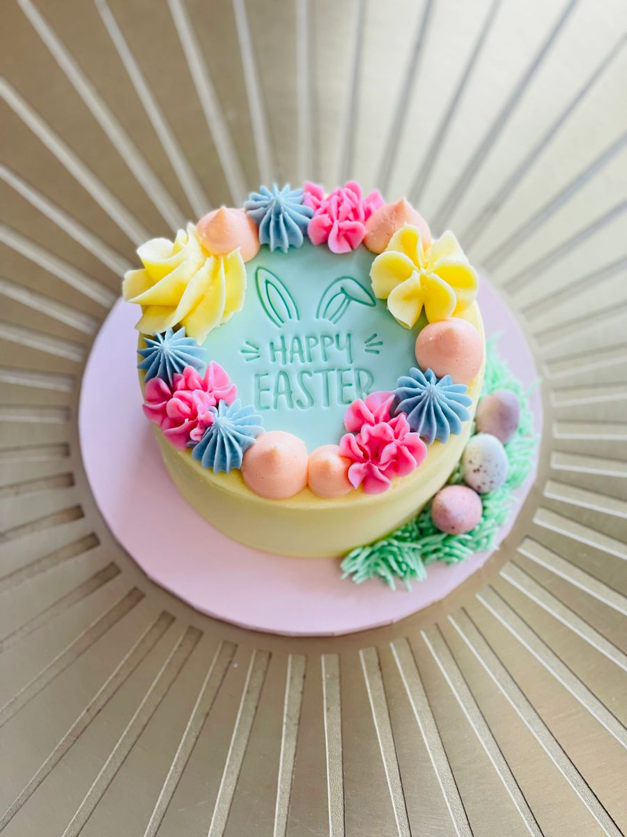 Mini Easter Bento Cake