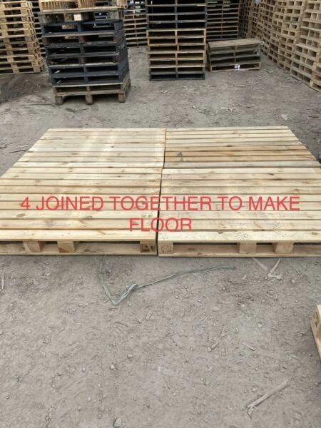 Heavy-duty furniture and outdoor de core pallets