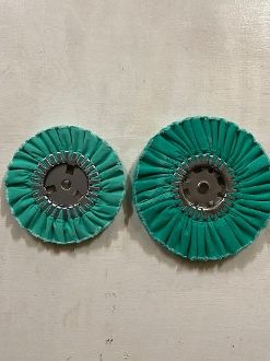 8" Green Airway Buffing Pad