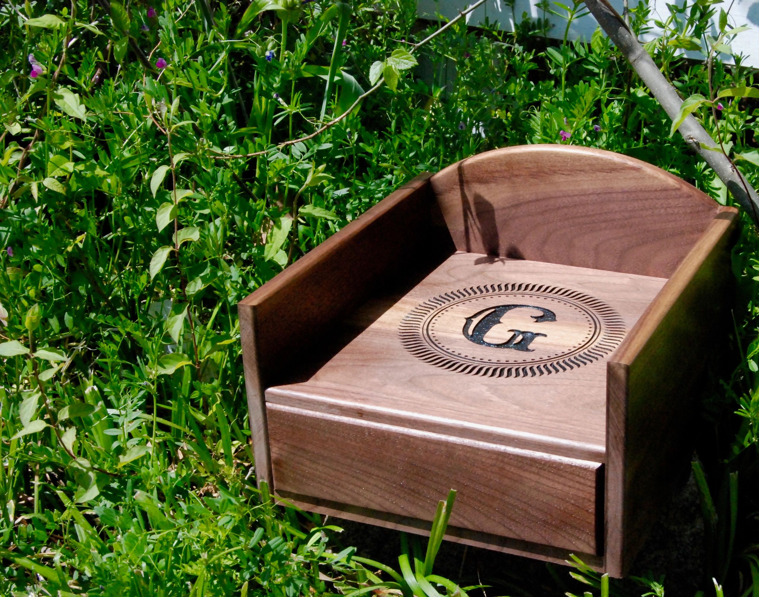 Black Walnut Men's Valet