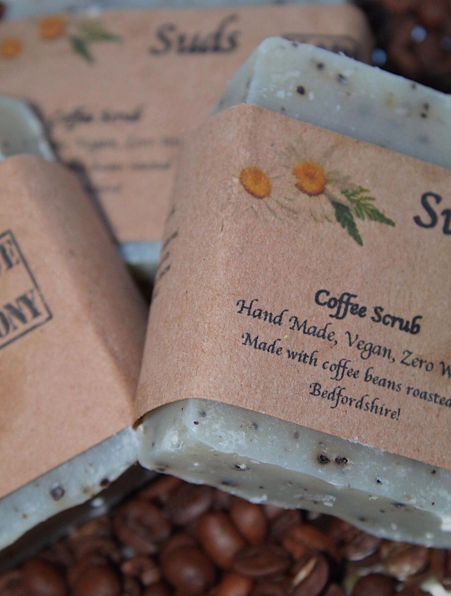 Vegan Coffee Scrub Soap
