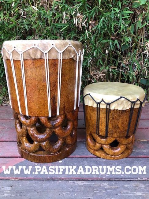 Hawaiian Pahu and Puniu | Pasifika Drums and Custom Wood Carvings