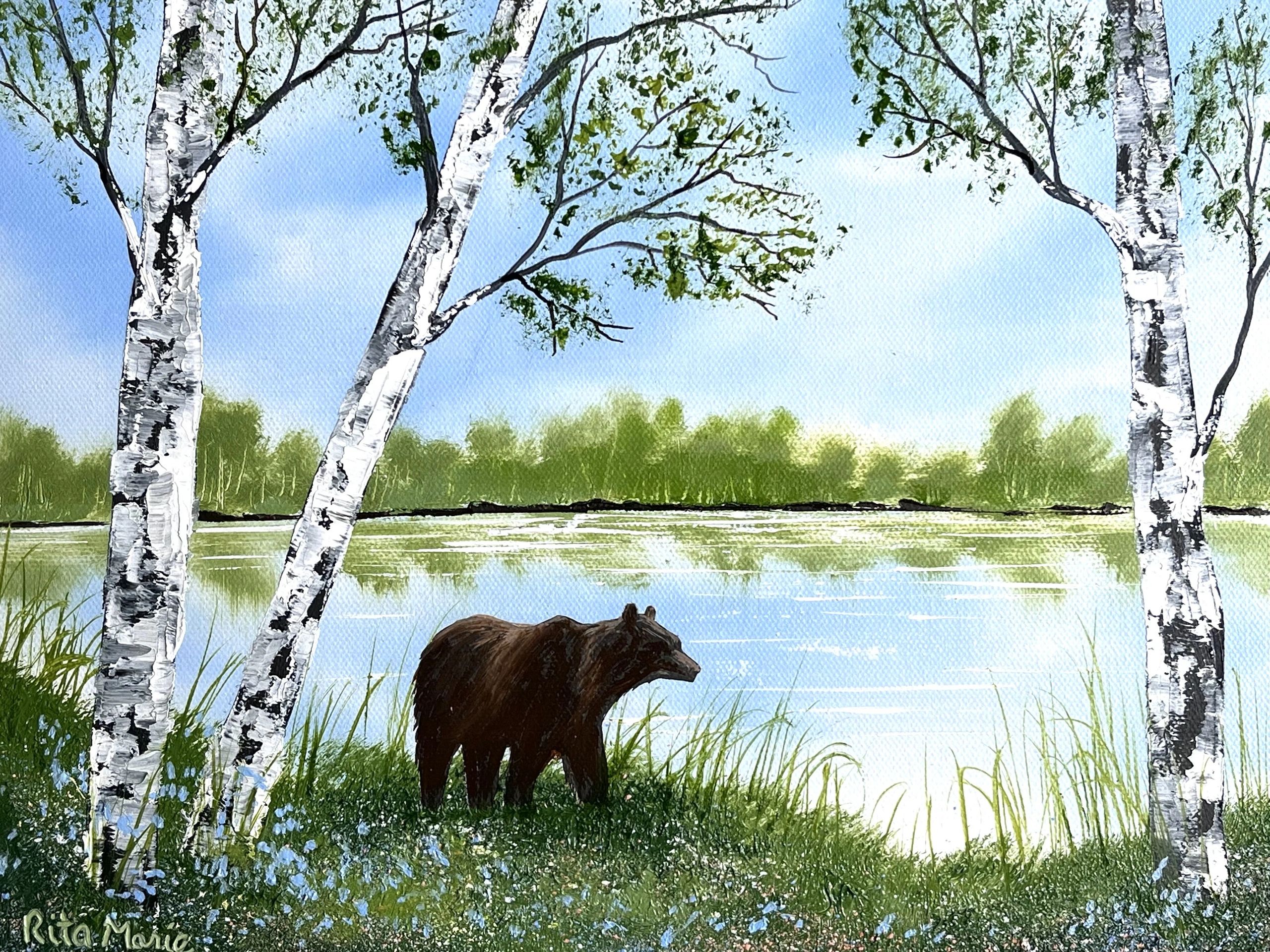 "Out of Hibernation" Oil Painting with Rita Goodwin