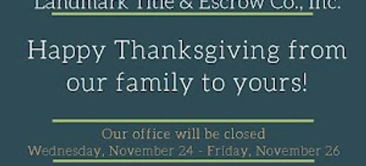 Landmark Title & Escrow Co., Inc - Realistate Title Business, Estates