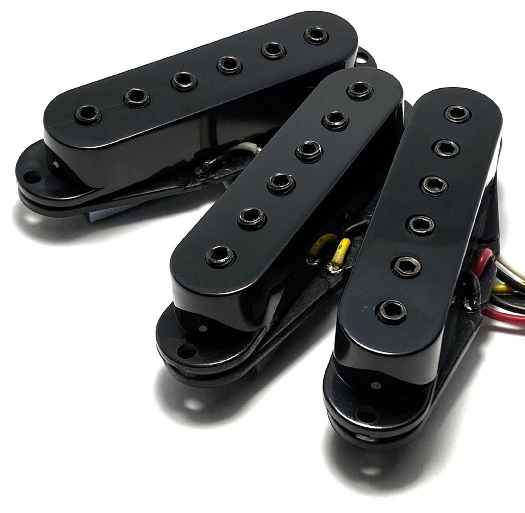 Hex Single Strat Single Coil Pickups, Adjustable Hex Screw Poles ~ Individual Pickup or Set ...