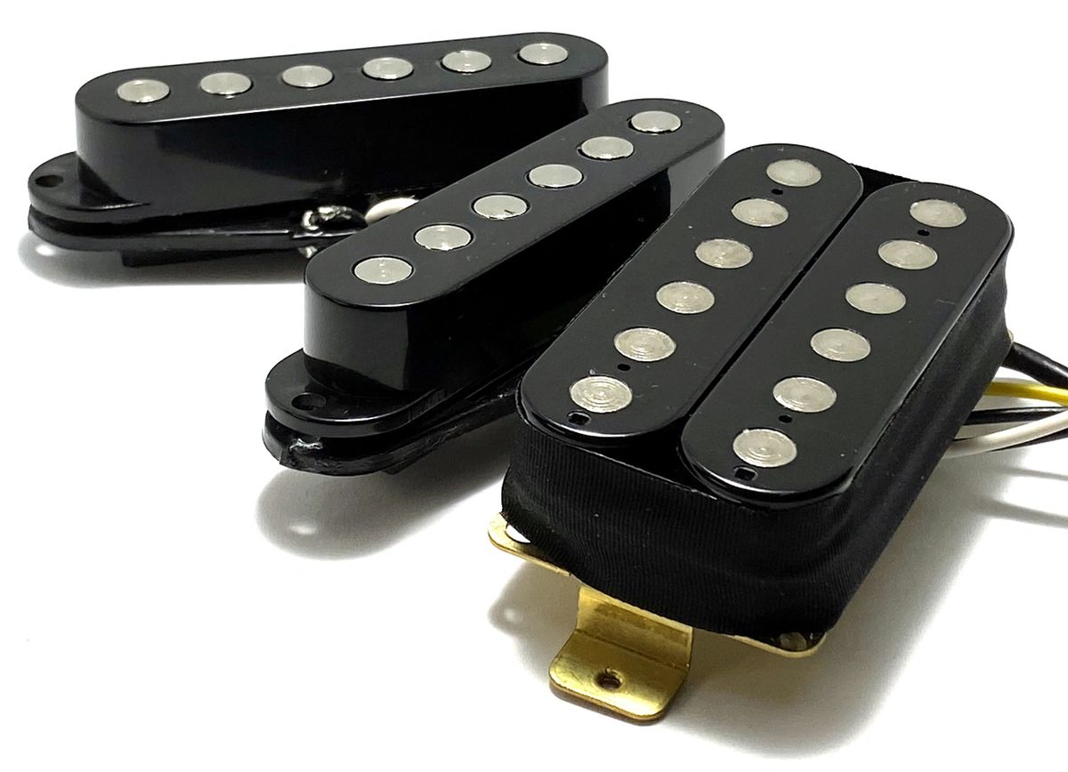 Phats HSS Pickup Set, Phat Screamer Bridge Humbucker + Phat Single ...