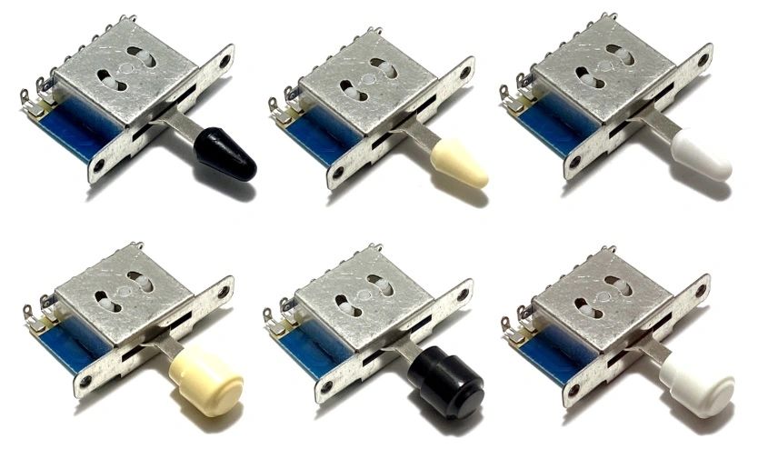 3-Way PCB Standard Blade Switch, Tip Choice