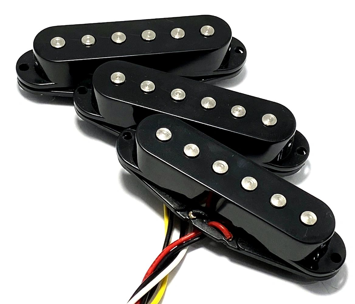 Dragonfire Mod Singles, Passive Ceramic Modern Wound Strat Single Coils ...