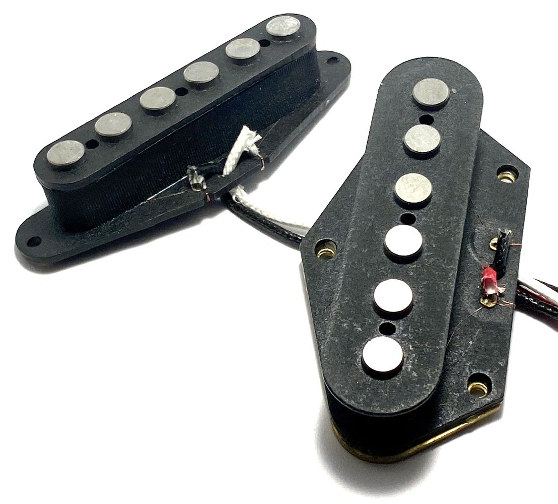 Phat Tele Pickup Set ~ AlNiCo Articulation & Oversized Poles