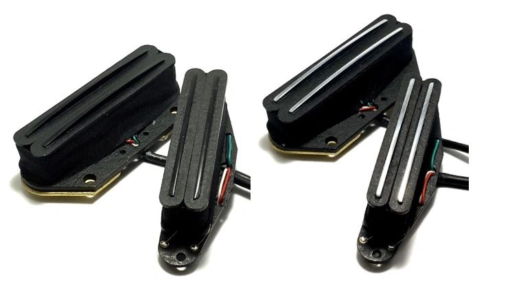 Dragonfire Tele Rails Pickups, Humbucker Performance for Your ...