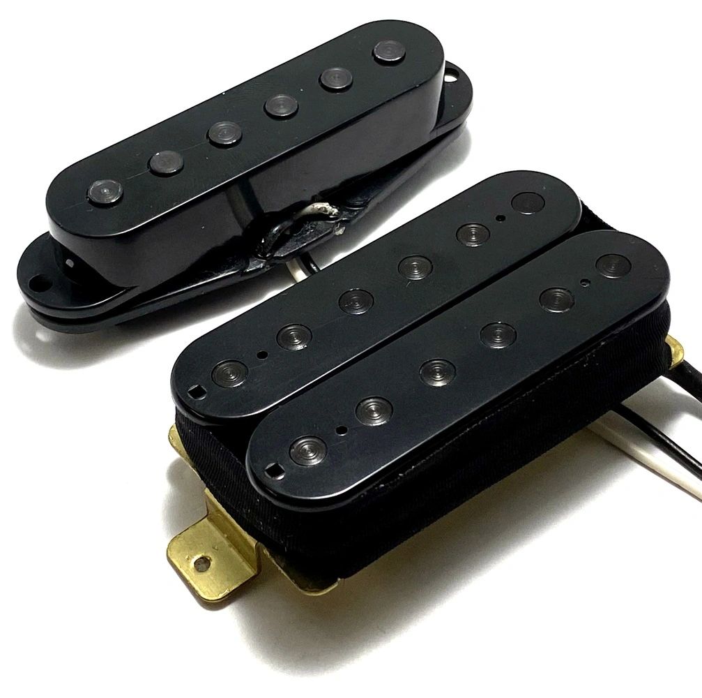 Shadow HS Pickup Set, Shadow Bucker Bridge + Shadow Single Neck ~ Color ...