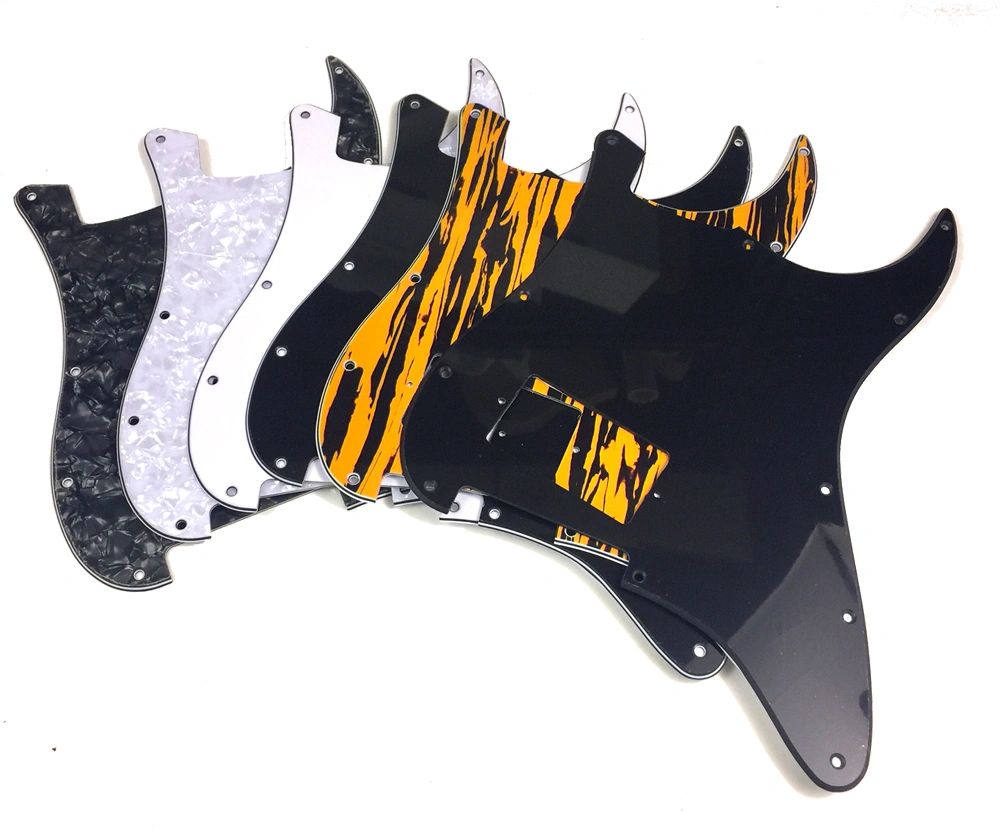 SPC One Hum Pickguard Sale, ANGLED Bridge Humbucker Guard ~ Pot Choice ...