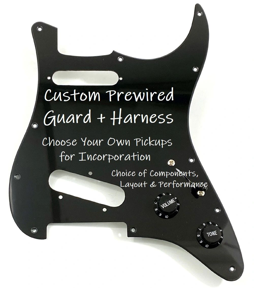 CYOP Prewired Stratele Pickguard ft. Tele Bridge & Tele Neck Pickup ...