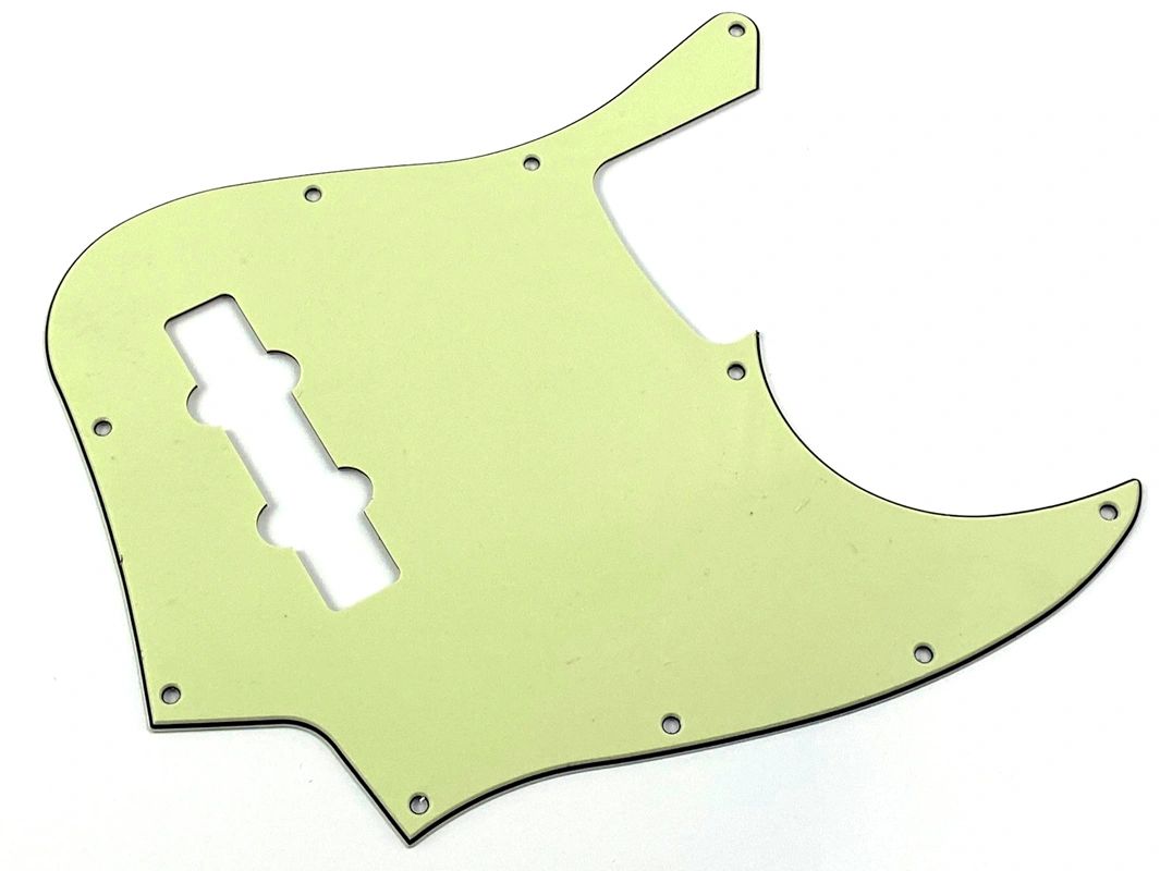 Jazz Bass Four String Pickguard, 4 String Standard Guard ~ Tea Mint Green
