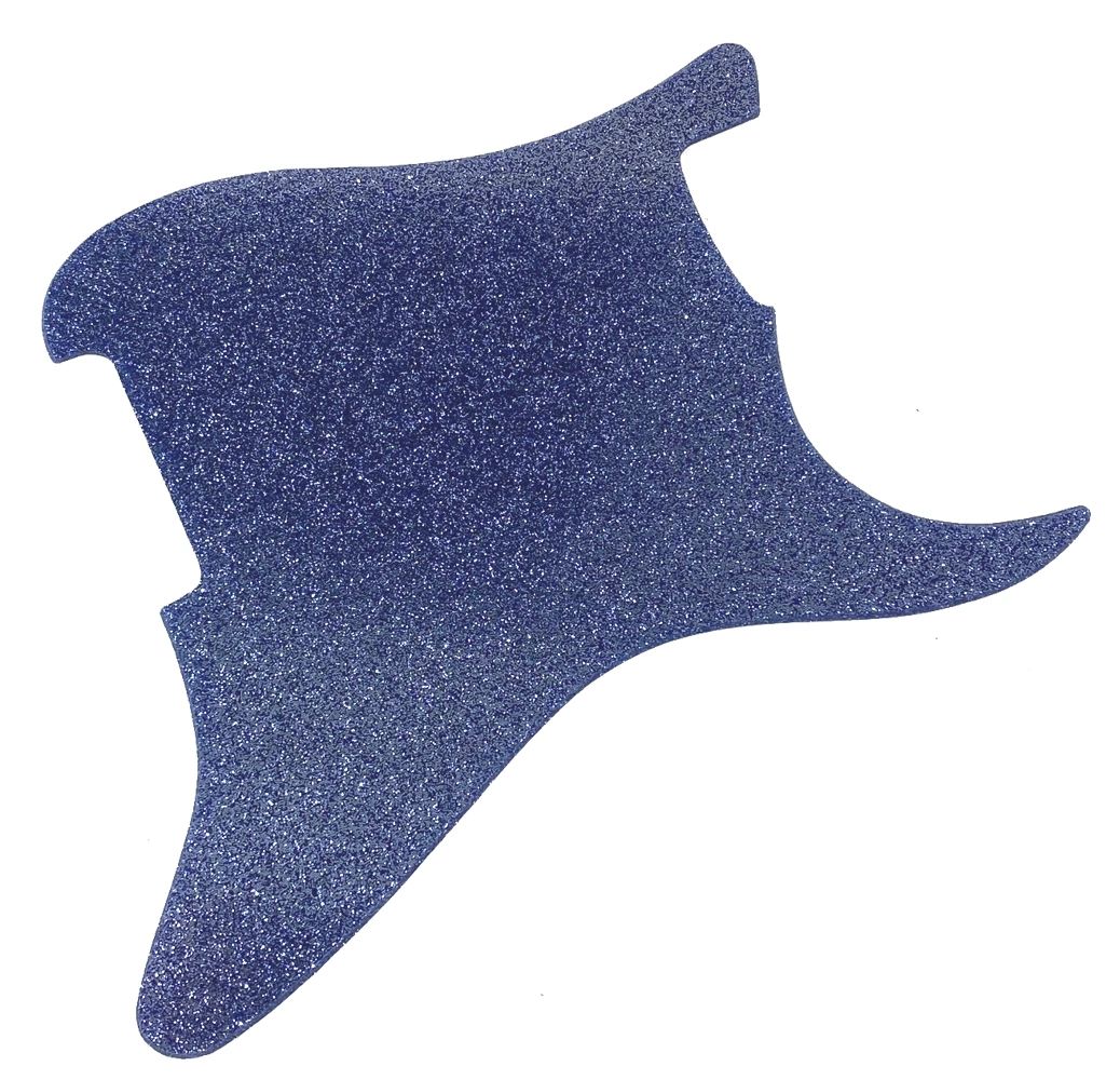 Blank Strat Pickguard, Nova Blue II