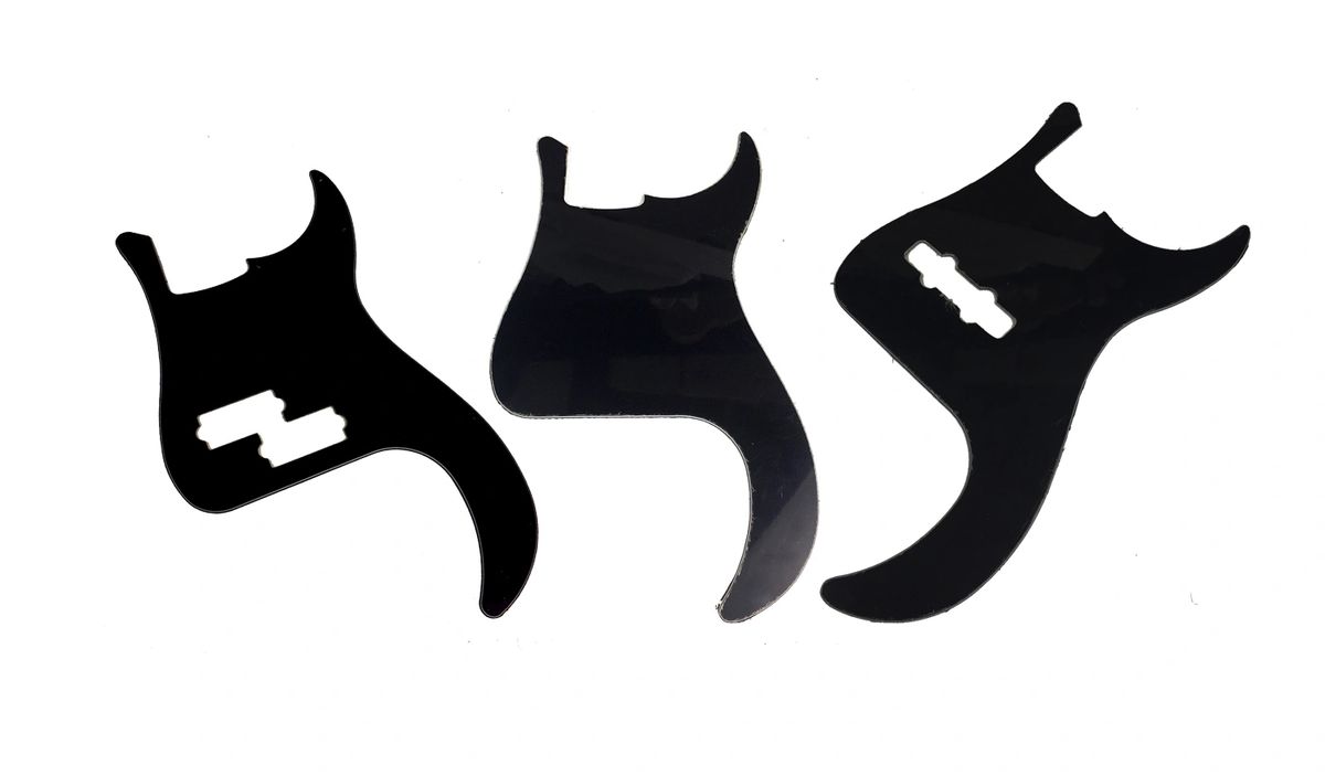 Build Your Own Unique P Bass Semi-Custom Pickguard