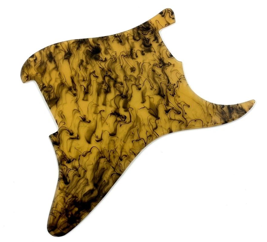 Blank Strat Pickguard, Smoke Bravery
