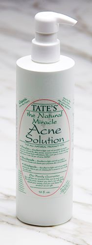 Tate's The Natural Miracle Clear Skin Solution-16 oz.