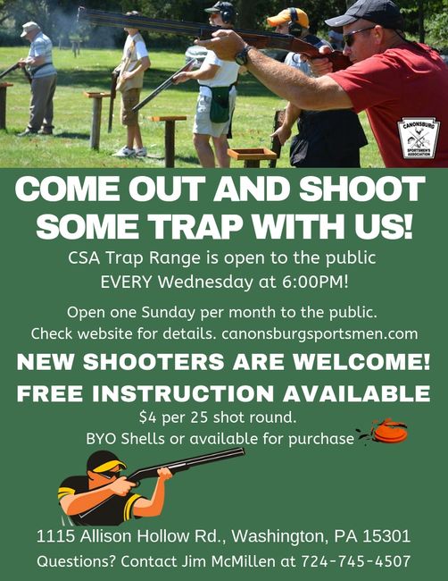 Trap Range | Canonsburg Sportsmen's Association
