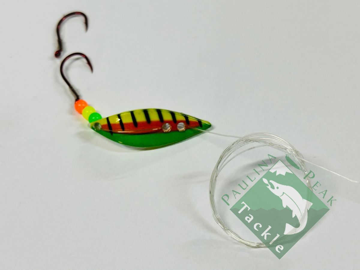 PtSFB-2102 Fire Tiger Moon Back Platinum Skinny Flutter Bug