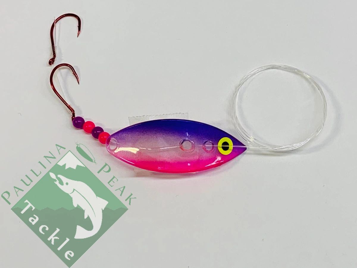 PFB-2104 Pink/Purple Plastic Flutter Bug