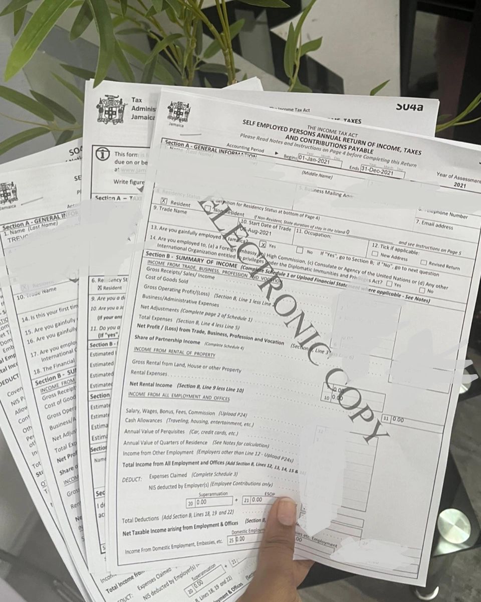 Tax Compliance Certificate