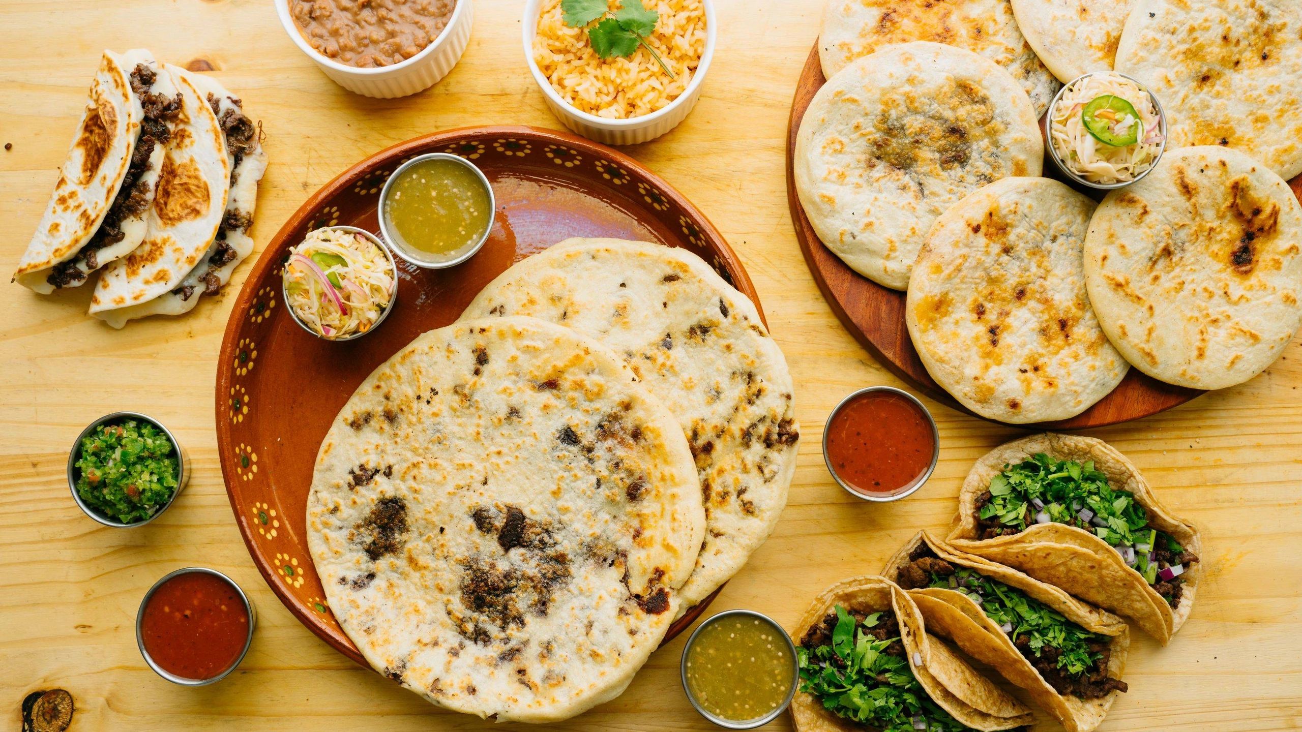 Que Chivo Pupuseria & Restaurant - El Salvador Food Pupusa, Best ...