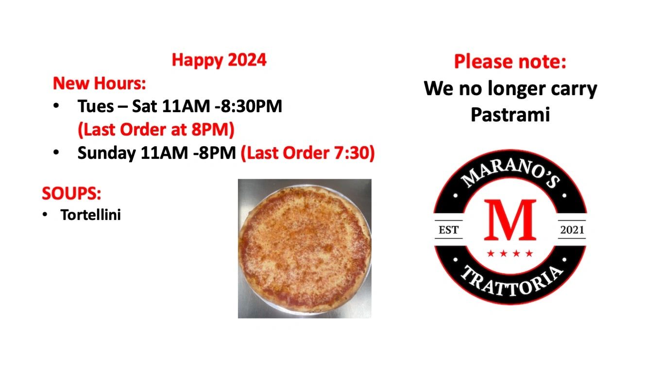 Home [maranostrattoria.com]