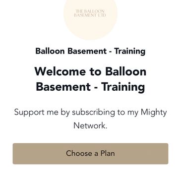The Balloon Basement - Balloon Basement - Training, Online Training School, Training School