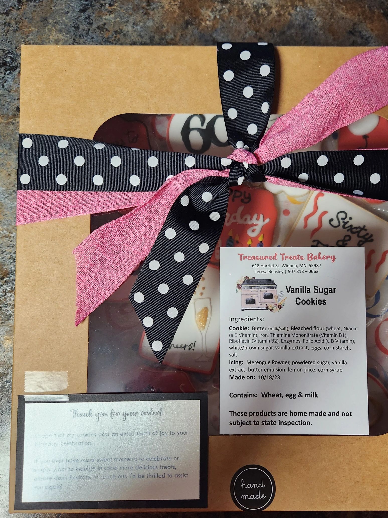 Customized Cookies | Treasured Treats