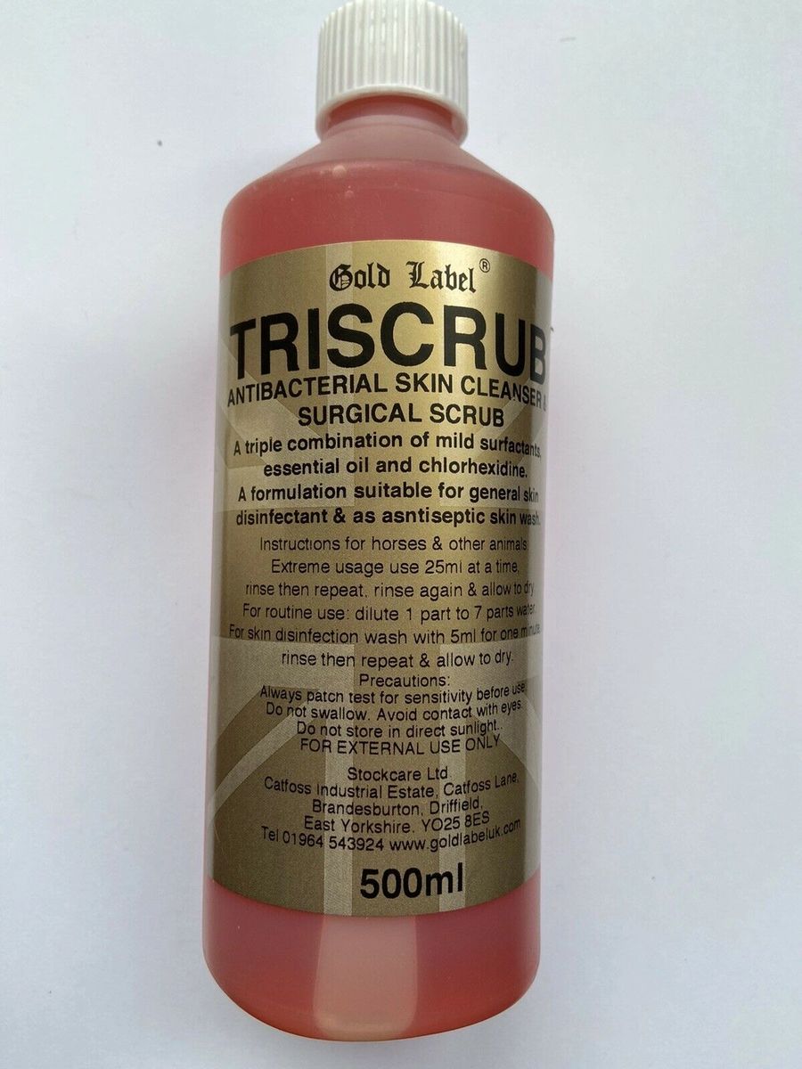 GOLD LABEL TRISCRUB ANTI BACTERIAL WASH 500ML