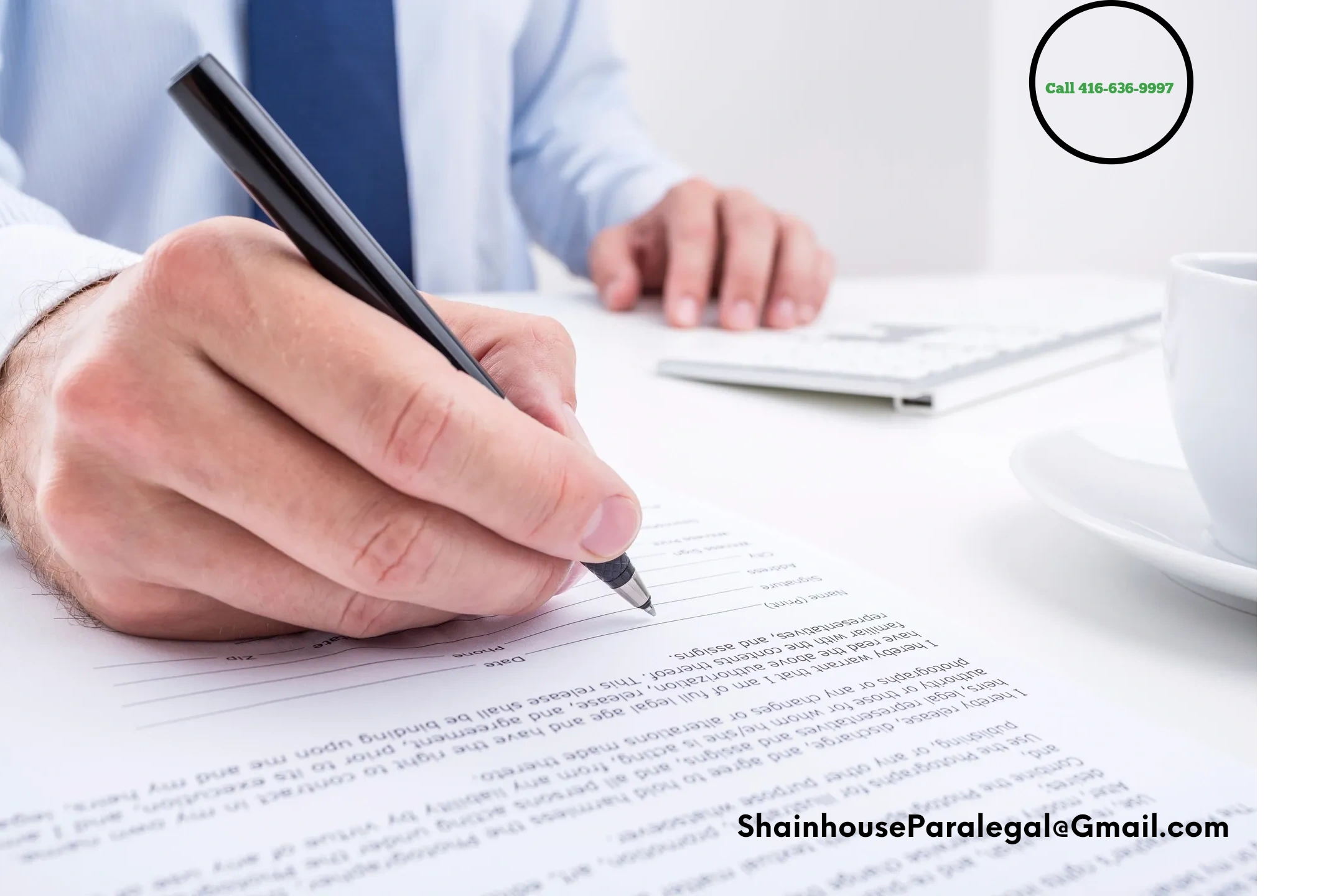 Notary Public, Legal Services, Paralegal - Shainhouse Paralegal - North ...