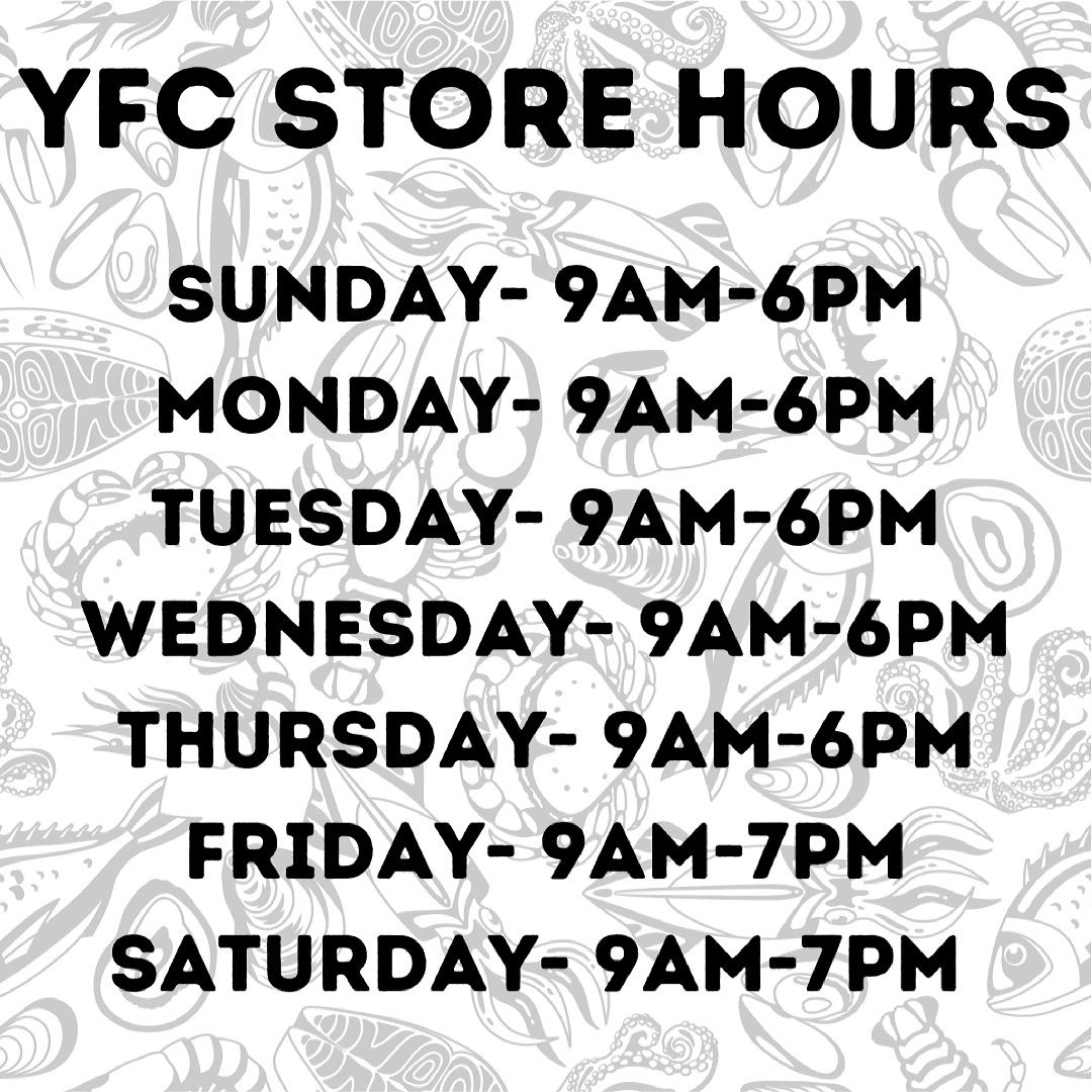 Updated store hours!!!