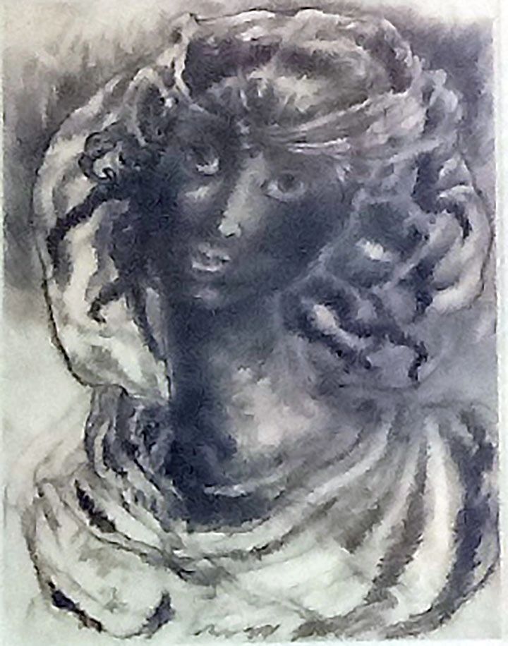 Moon Face by Ellen Powell Tiberino