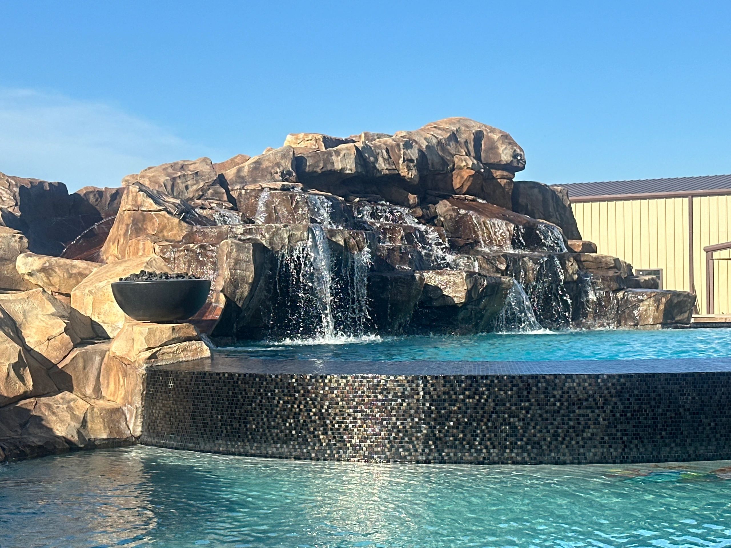 Custom Concrete Rock Grottos Waterfalls | Rock-Scapes