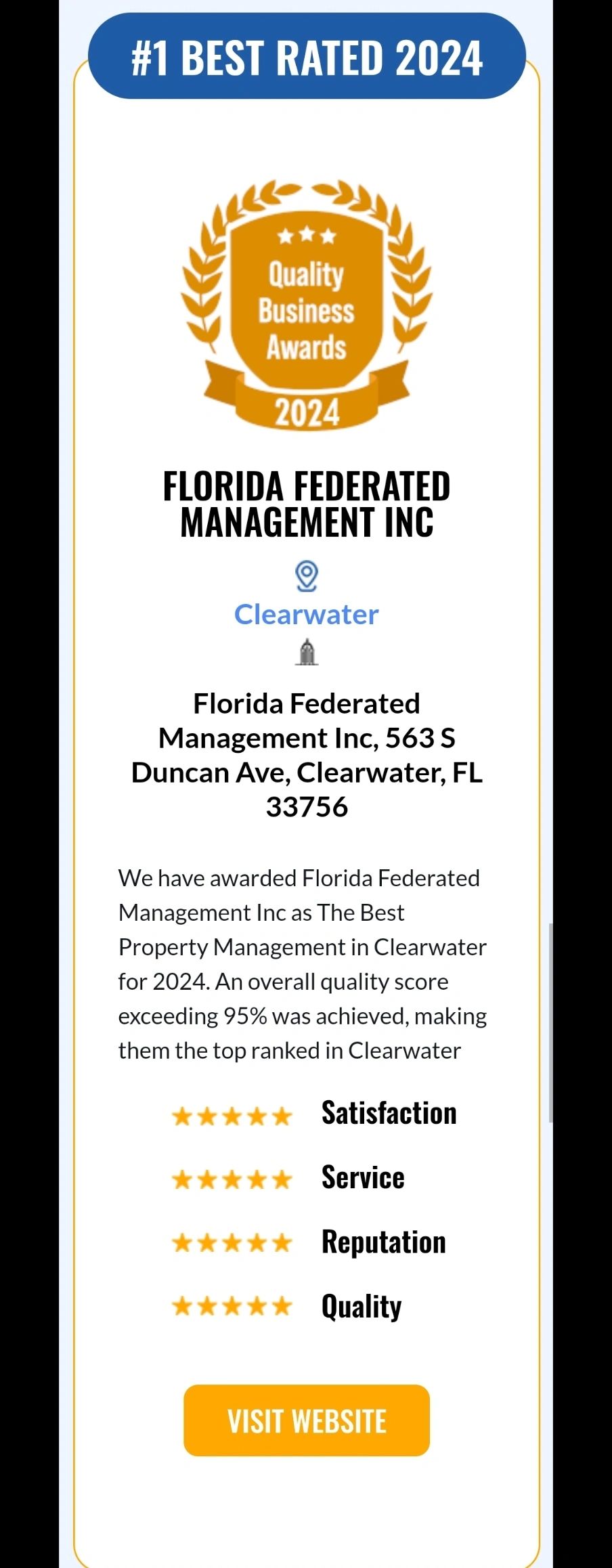 Florida Federated Management, Inc.