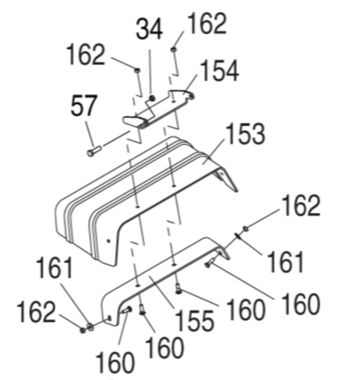 Discharge Chute Assembly 533132ASM Encore
