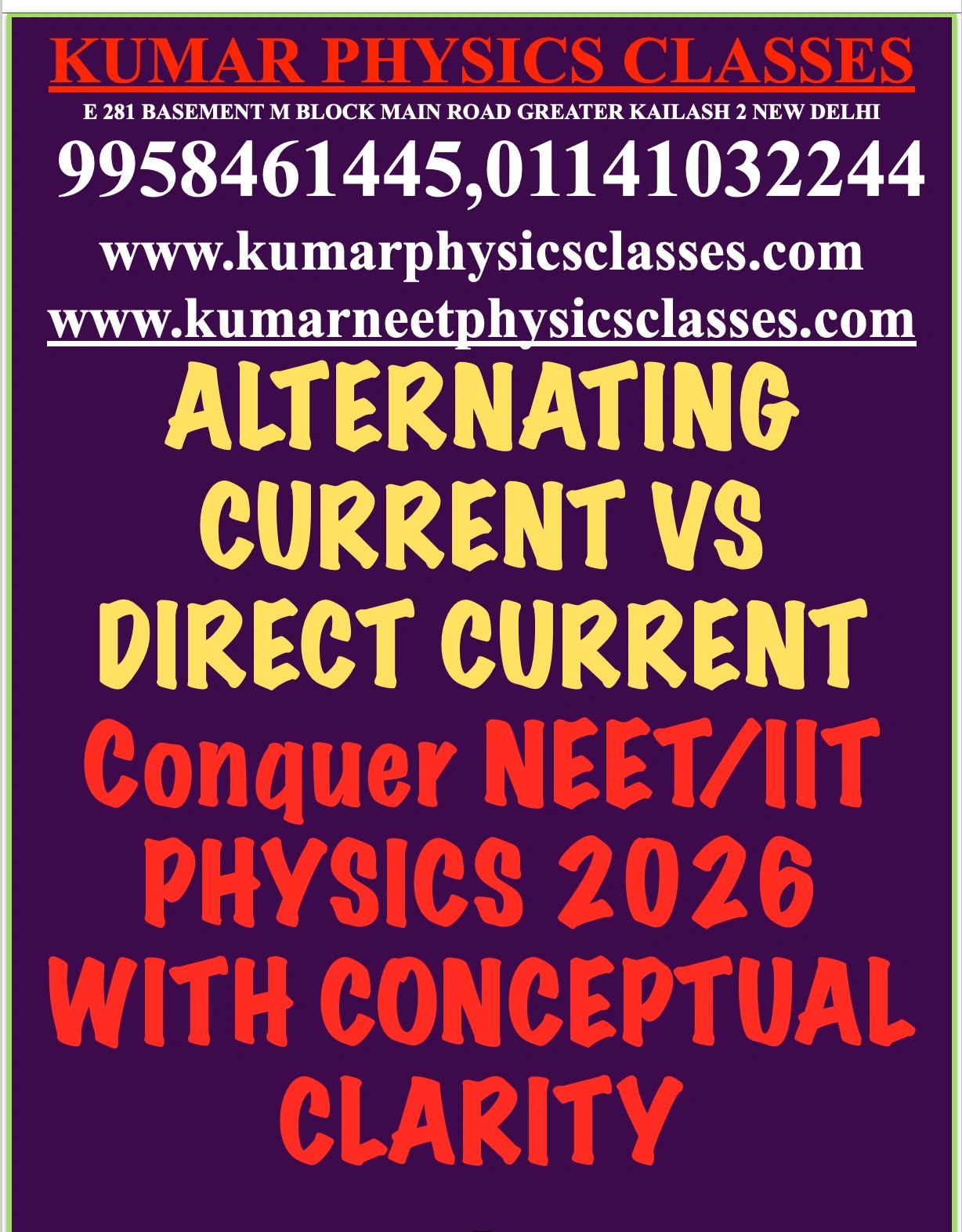 AC Current vs DC Current – Class 12 Physics Easy Explanation