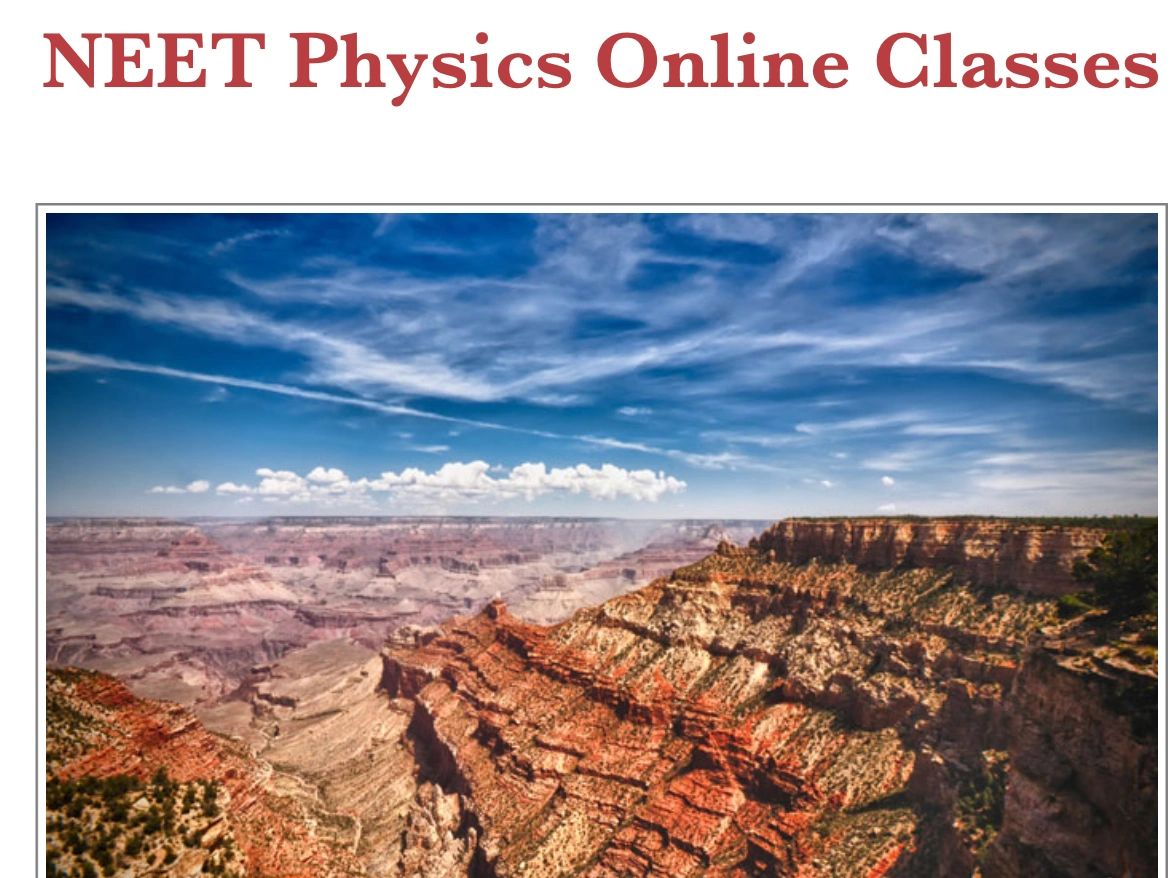 Physics Is The Back Bone Of Neet Exam