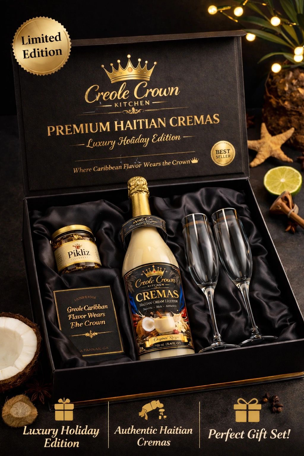 Haitian Cremas | Creole Crown Kitchen: Authentic Caribbean Flavors
