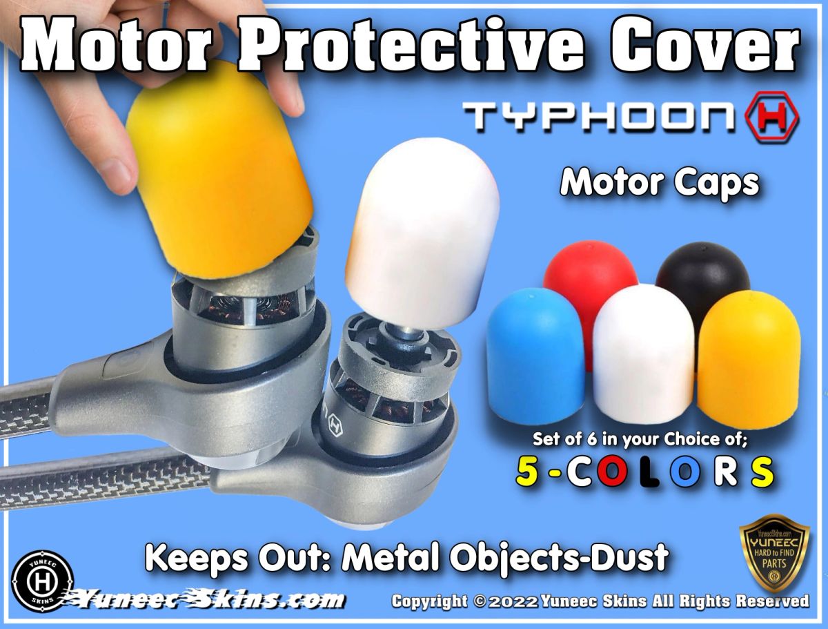 Motor Covers-Protective Caps for Typhoon H and H-Pro