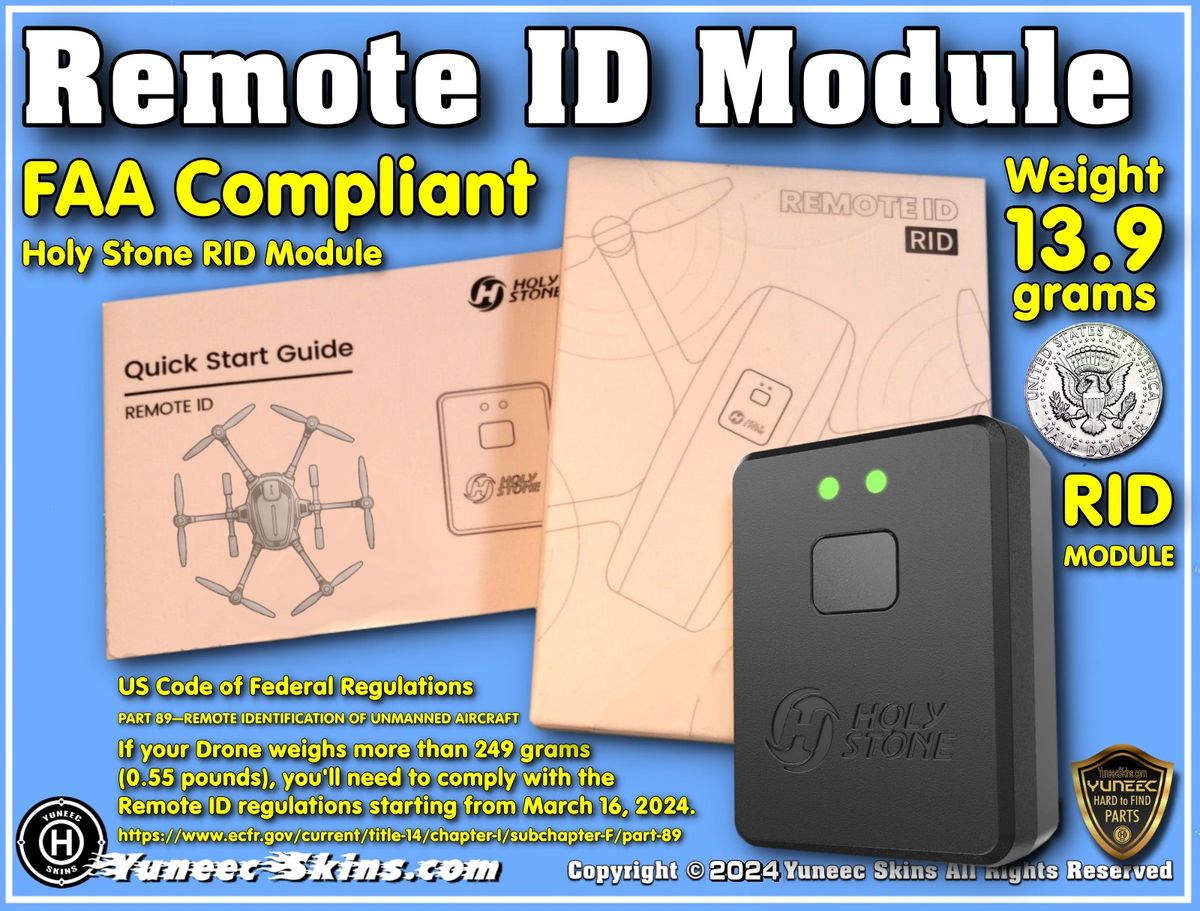 Drone Remote ID Module - FAA Compliant - RID Broadcast Device