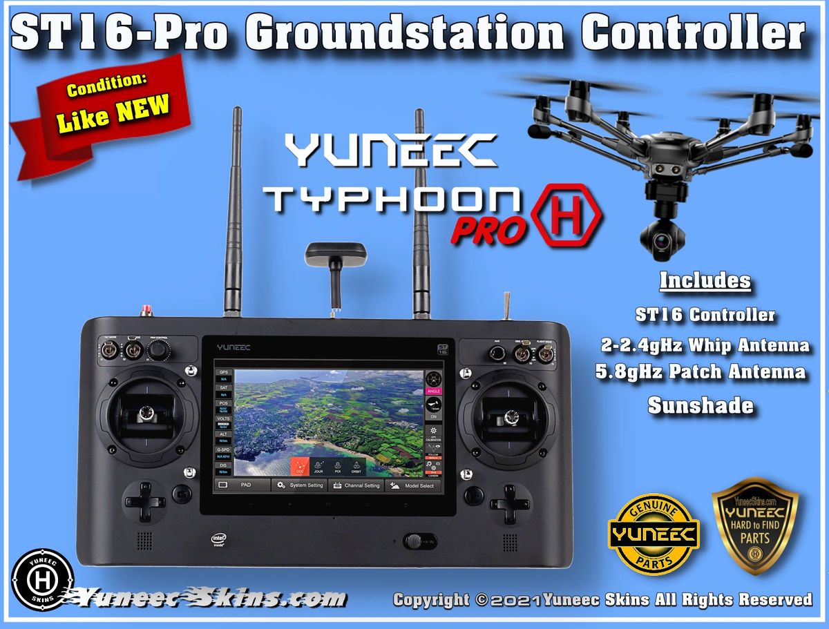 Yuneec ST16-Pro Ground Station Controller for Typhoon H YUNST16US