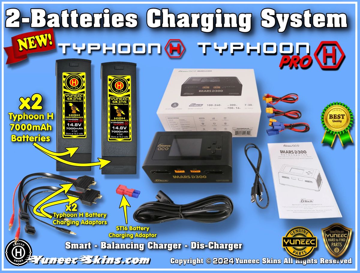 Dual Battery Charger-Discharger for Typhoon H