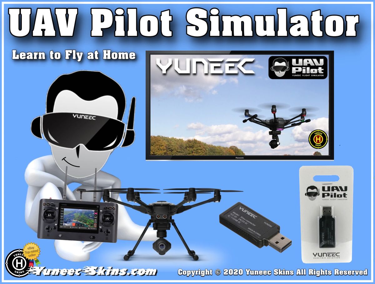 UAV Pilot Simulator for Yuneec Drones YUNSIM