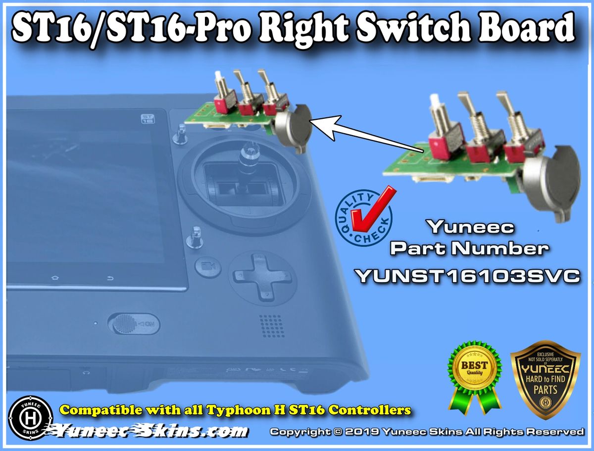 ST16/ST16-Pro Controller RIGHT Switch Board YUNST16103SVC