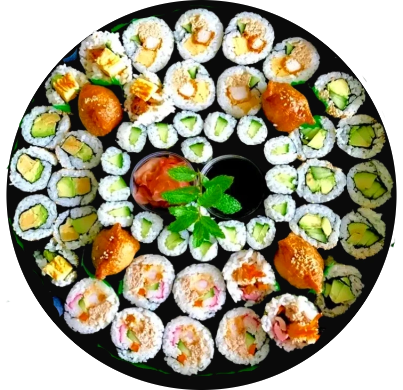 DELUXE ROLLS PLATTER