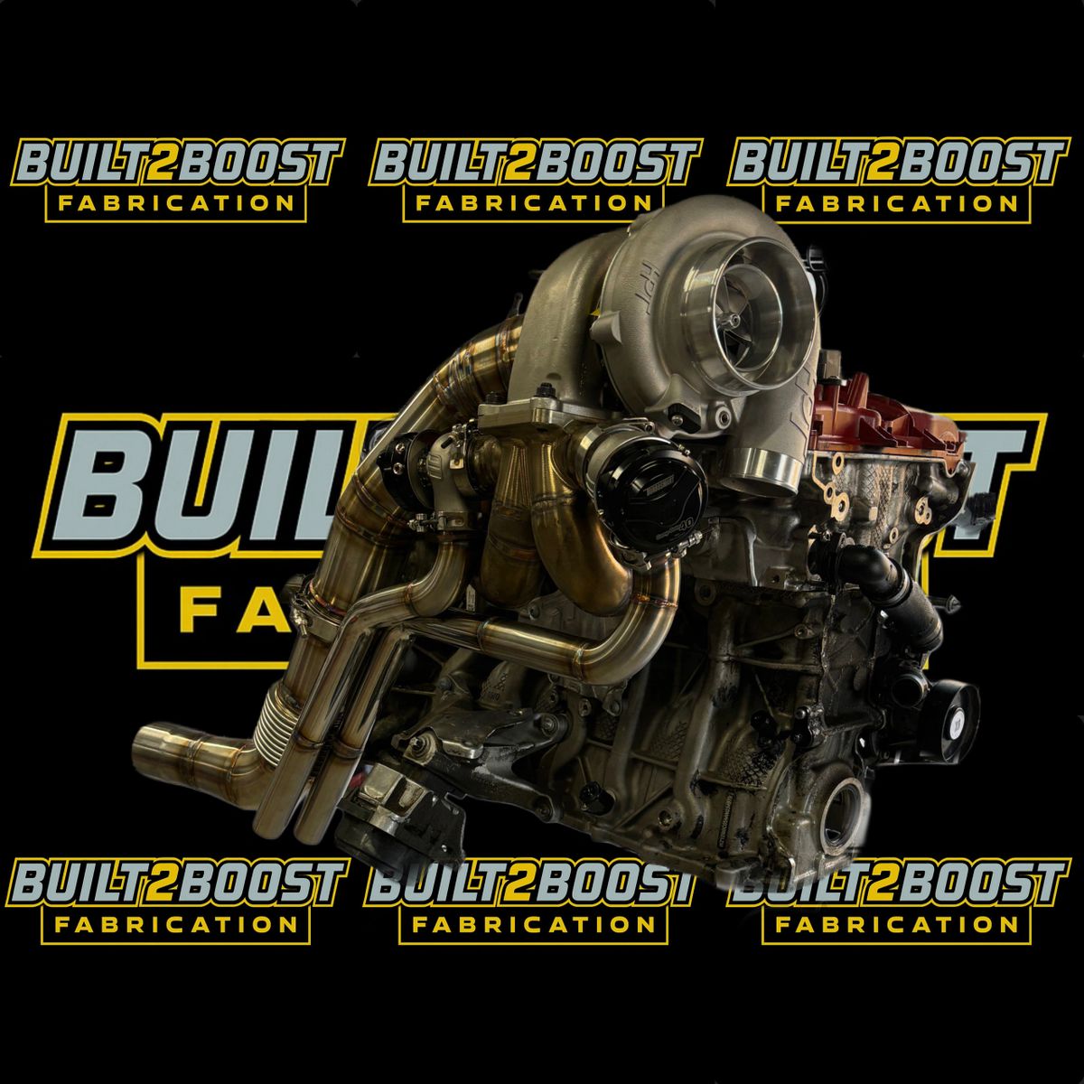 Built2Boost A90 Supra 2-Port Top Mount Turbo Kit