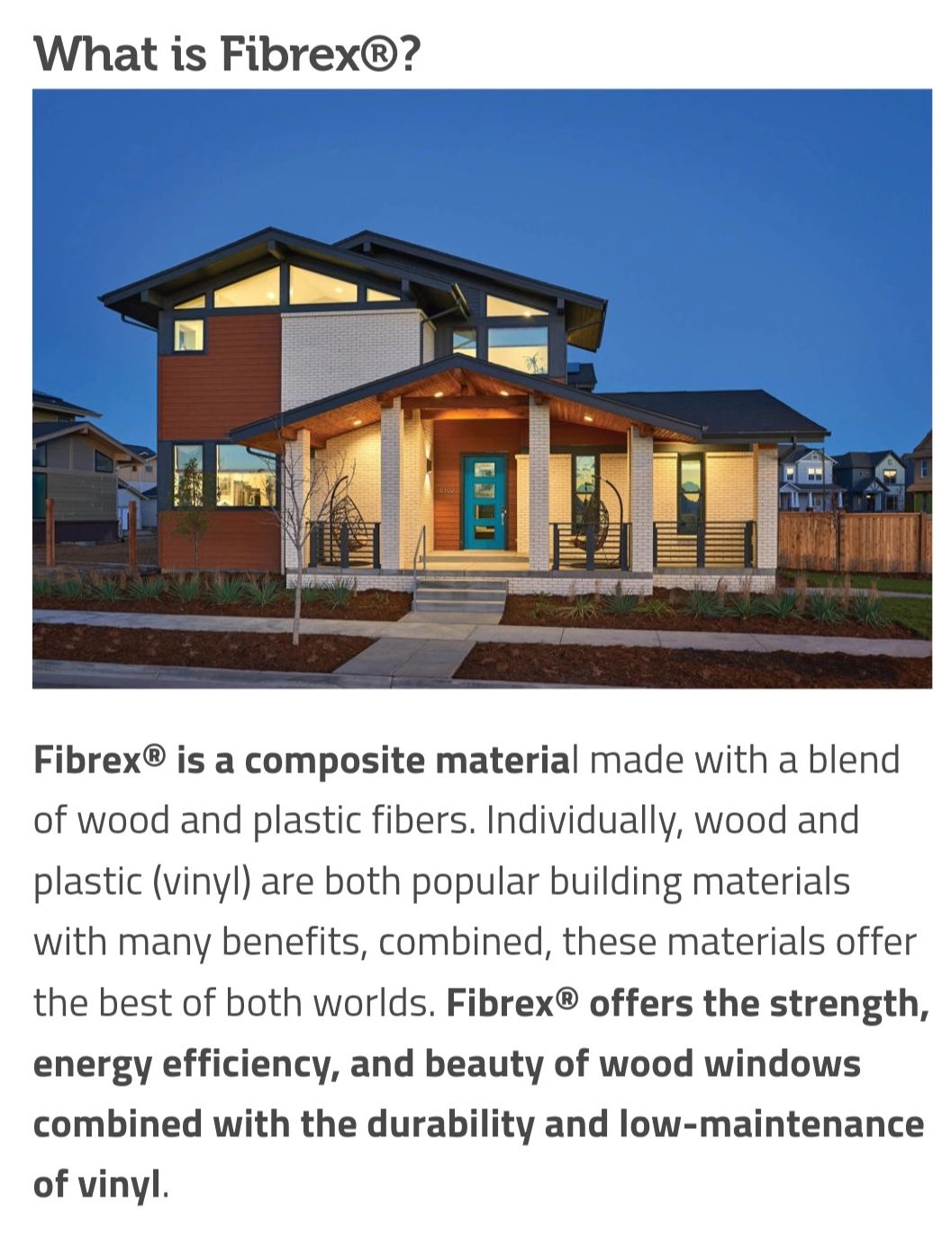 Luxwindoors - Windows, Fibrex